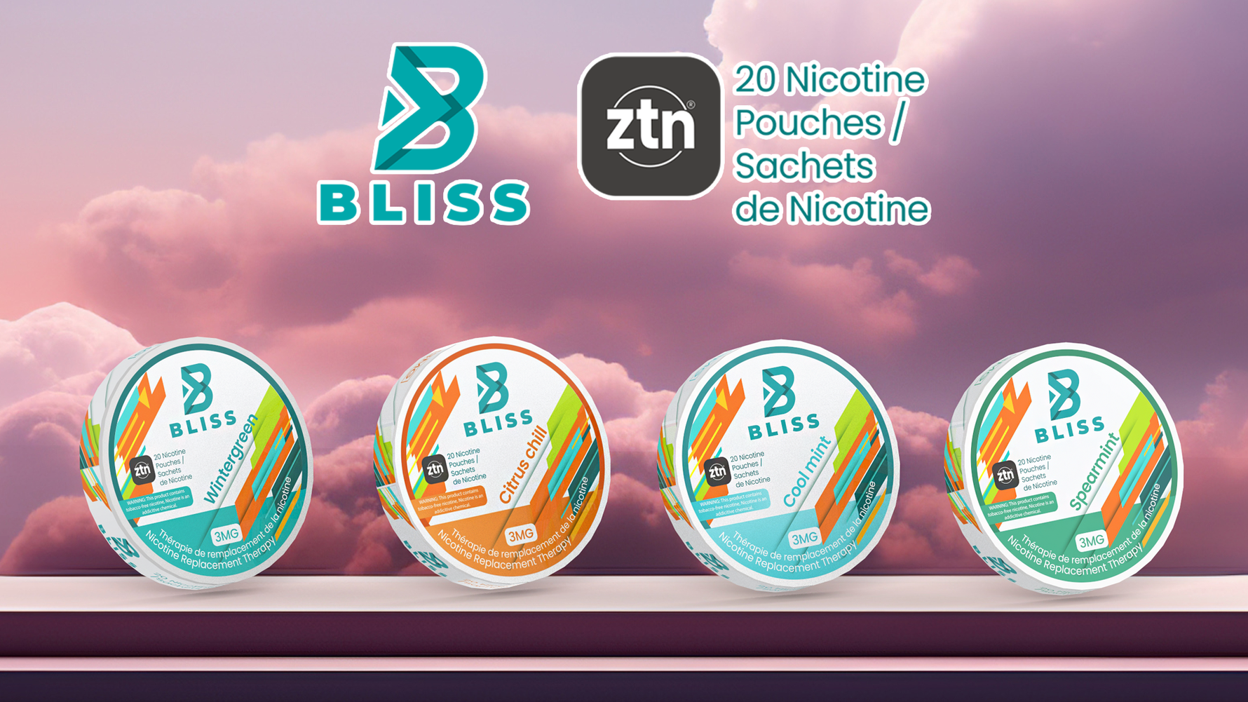 Small, and Pre-Portioned Nicotine Pouches | Bliss Nic
